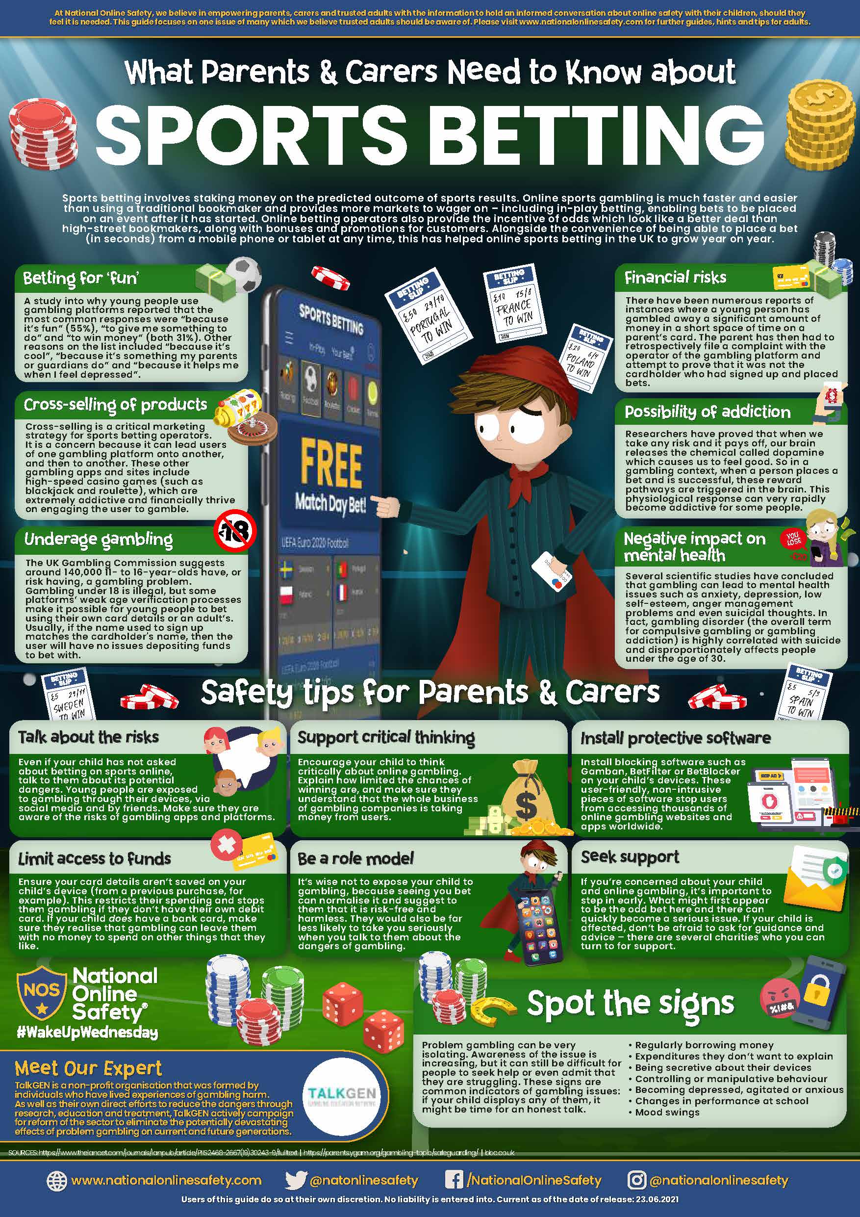 Online Safety – Gambling – Langley First School